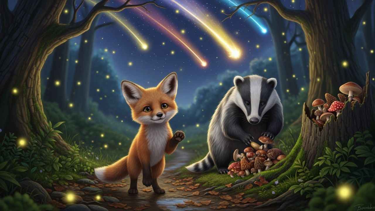 The Badger and the Star-Gazer - Bedtime Stories
